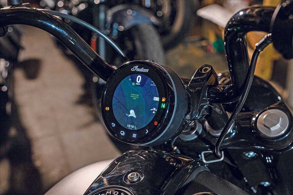 Video: Walk around and startup of the new Indian Chief | MCN