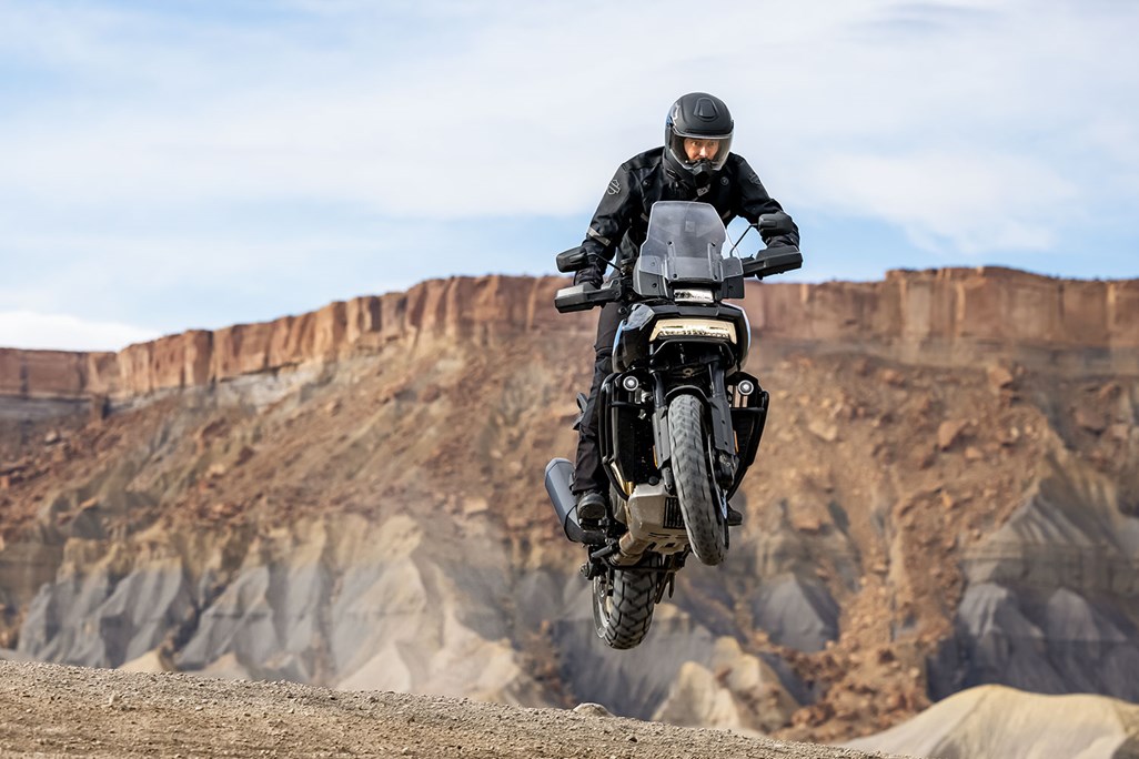 How low can you go? The Harley-Davidson Pan America's adaptive ...