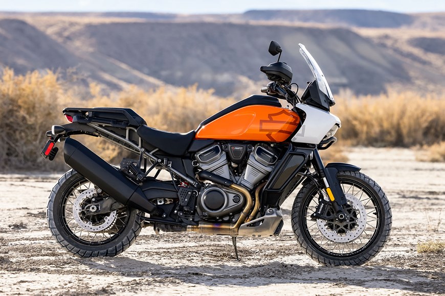 How low can you go? The Harley-Davidson Pan America's adaptive ...