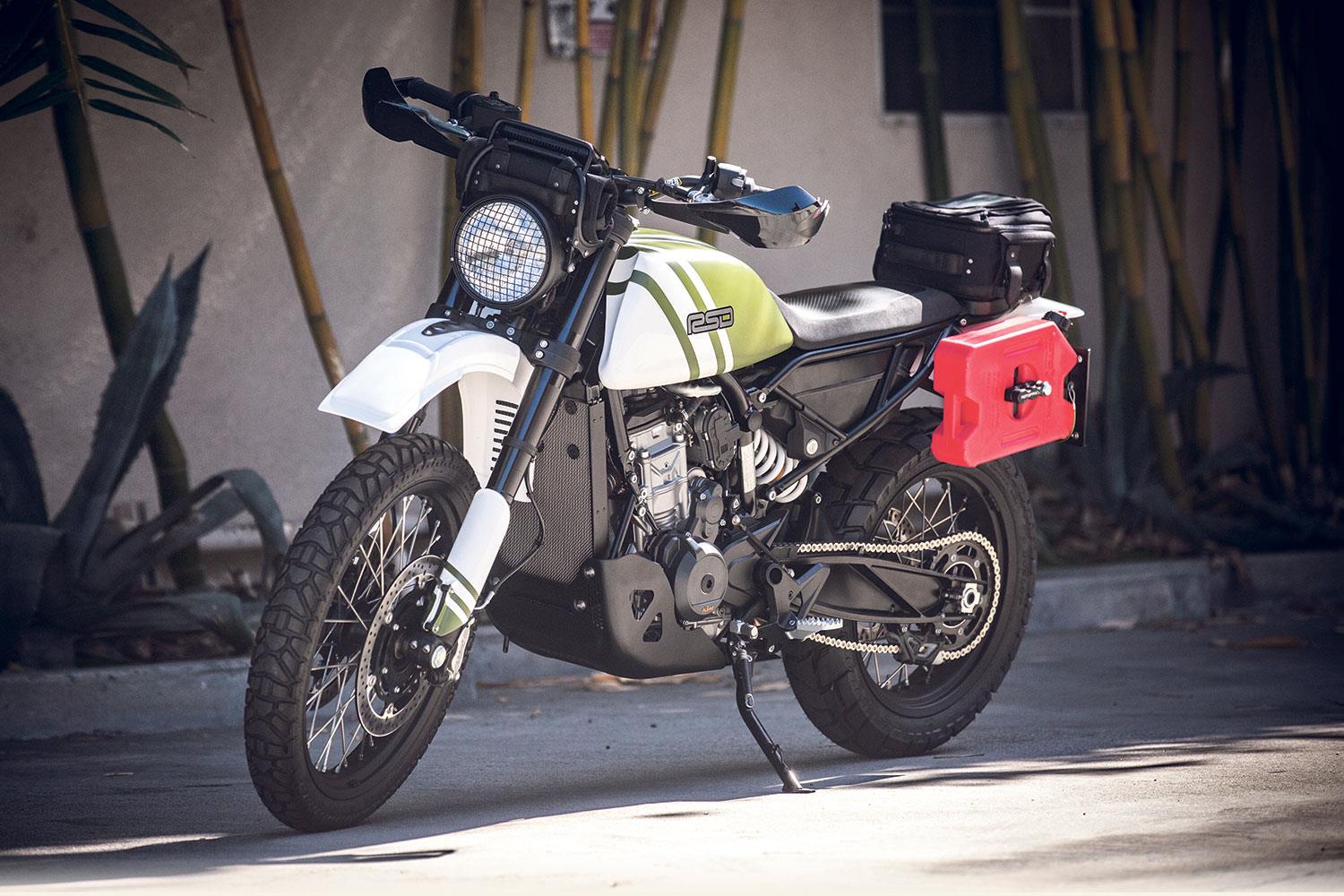 Pointy to perfect: Roland Sands creates a classic look for KTM 790 ...