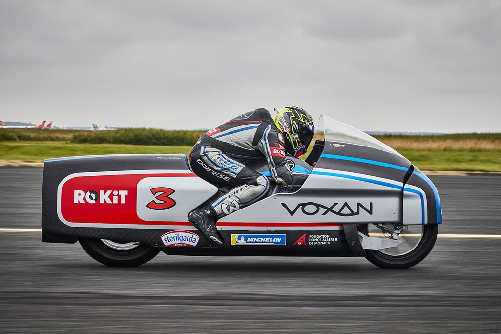 Voxan Wattman zaps to 283mph