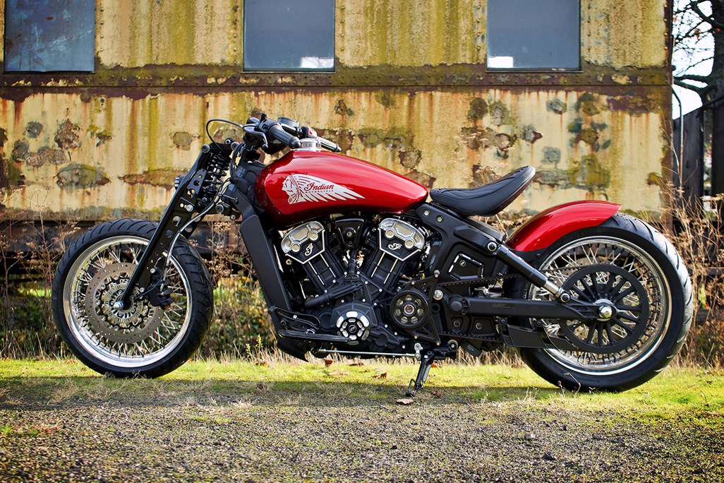 Indian Motorcycle dealer creates pair of custom Scouts