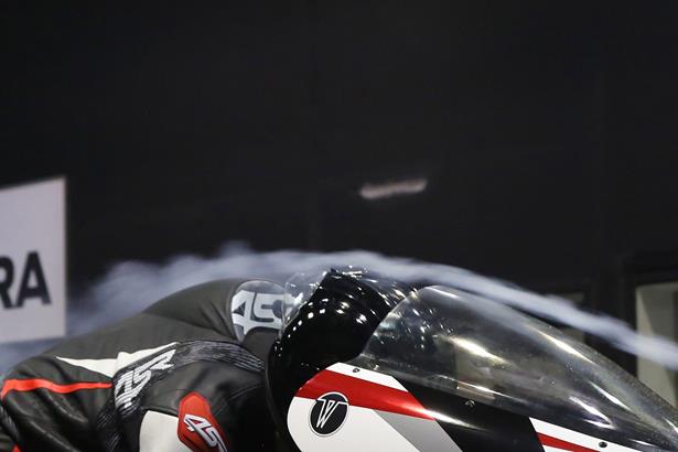 Holy moly! Mad-looking British speed machine hits the track in high ...