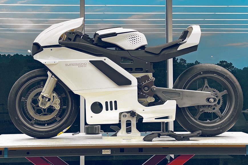 Supermono for the 21st century: Ducati veteran Terblanche reworks the ...