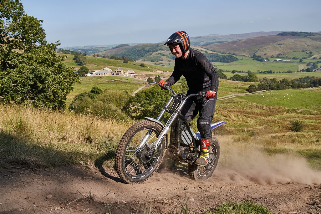Try an electric trials bike at Inch Perfect Trials
