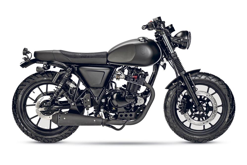 Affordable Mutt FSR125 and 250 get racier wheels, styling and more