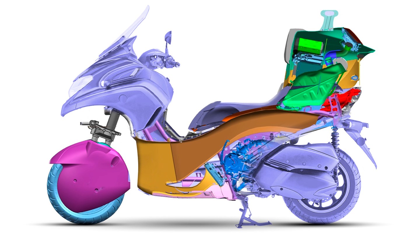 Hybrids on the beat: Production version of White Motorcycle Concepts ...