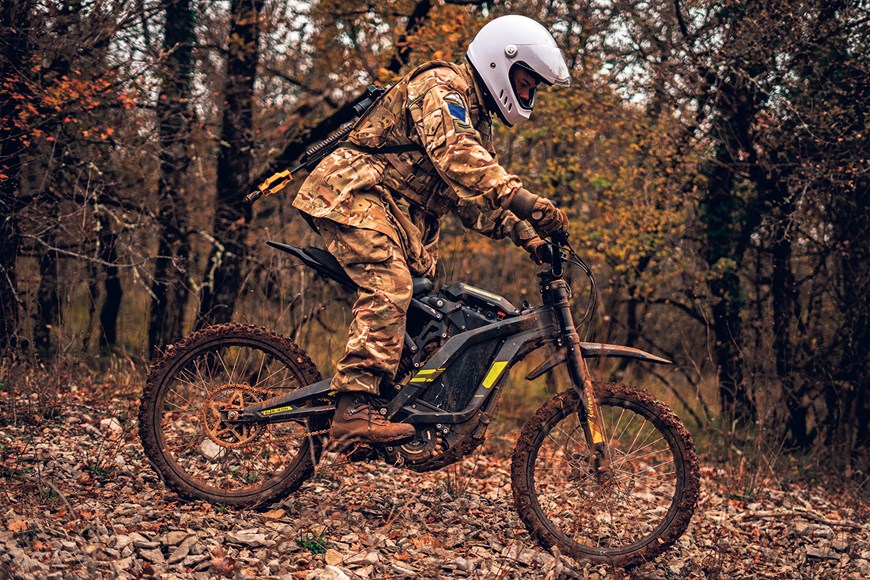 Charge of the light brigade: Army Parachute Regiment trial electric bikes