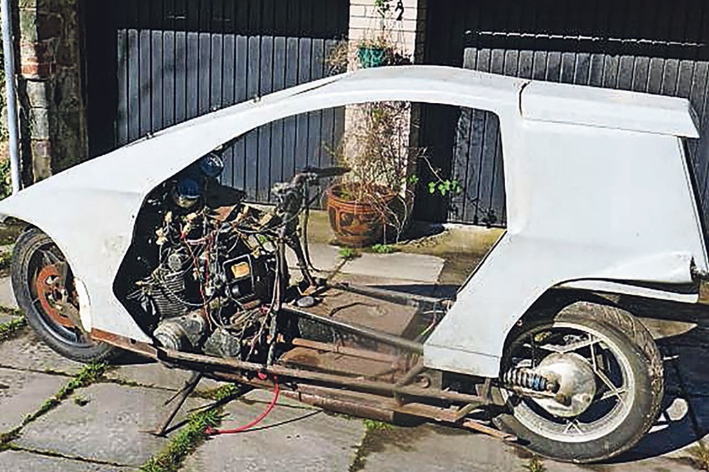 Last Quasar rides again: Unfinished feet-forward machine rescued