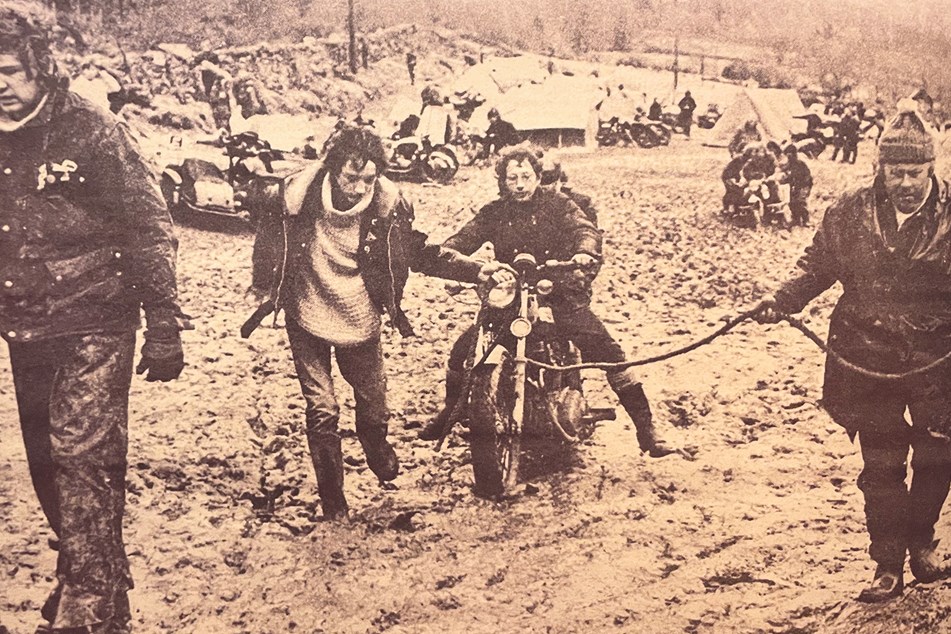 MCN joined in the soggy fun at the 60th Dragon Rally