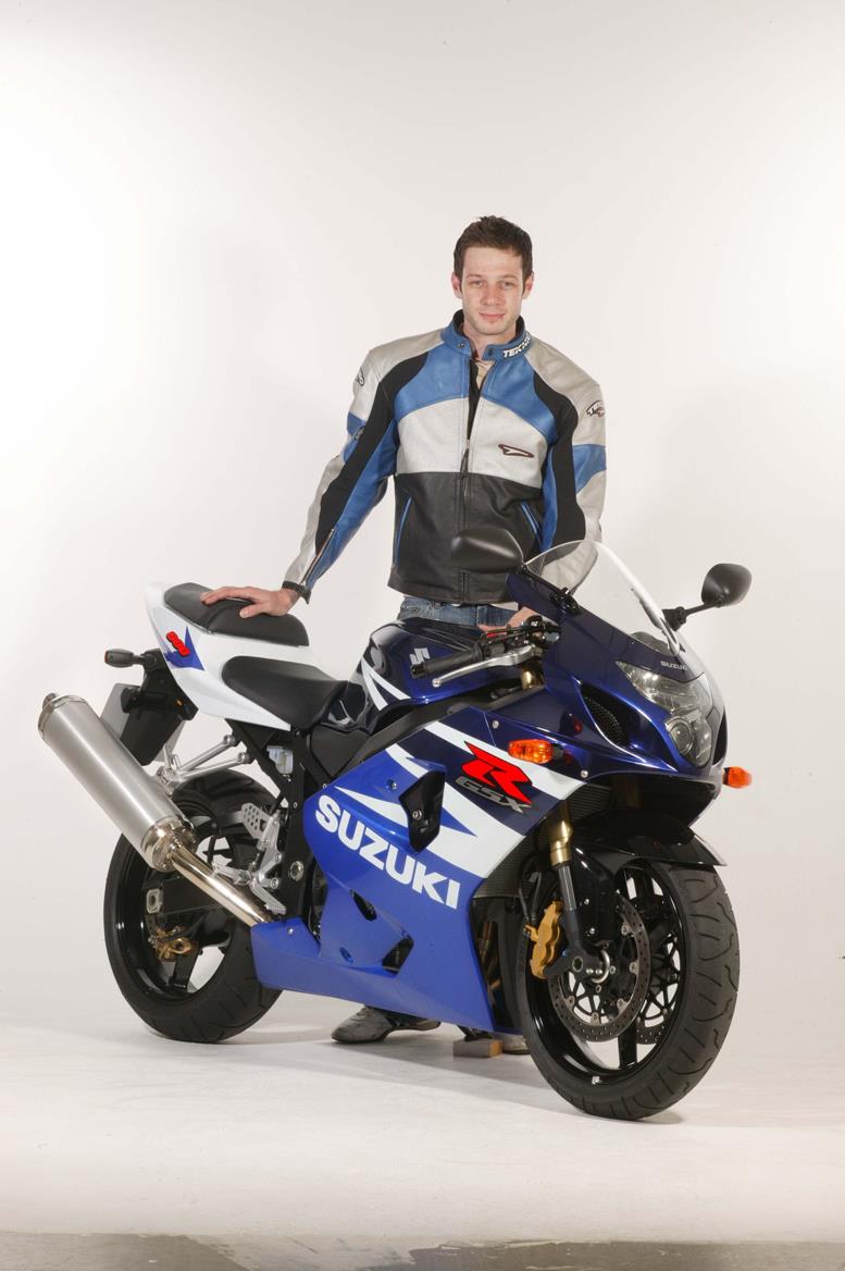 Learning to love his GSX-R600